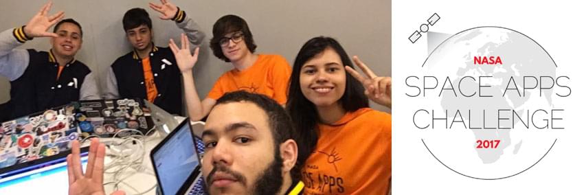 Aluno IMPACTA: Alunos finalistas do Hackathon da NASA