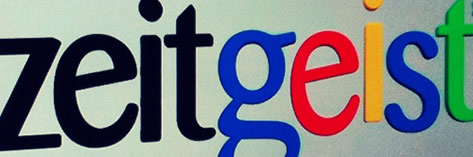 Google Zeitgeist Retrospectiva: tópicos mais pesquisados